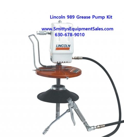 Lincoln Industrial 989 Heavy Duty Air-Operated Double-Acting Grease ...