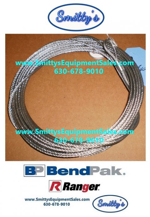 BendPak Safety Latch Cable 348 inches - Smitty’s Automotive Shop ...