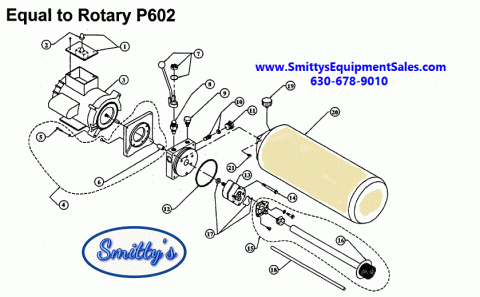 SPX Fenner Power Unit Tank – Steel Tank for Older Power Units - Smitty ...