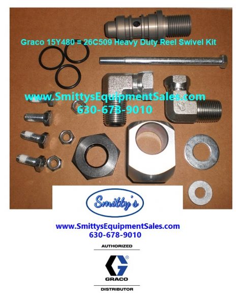 Graco 26A153, 26C509 Reel Swivel Kits - Smitty’s Automotive Shop ...
